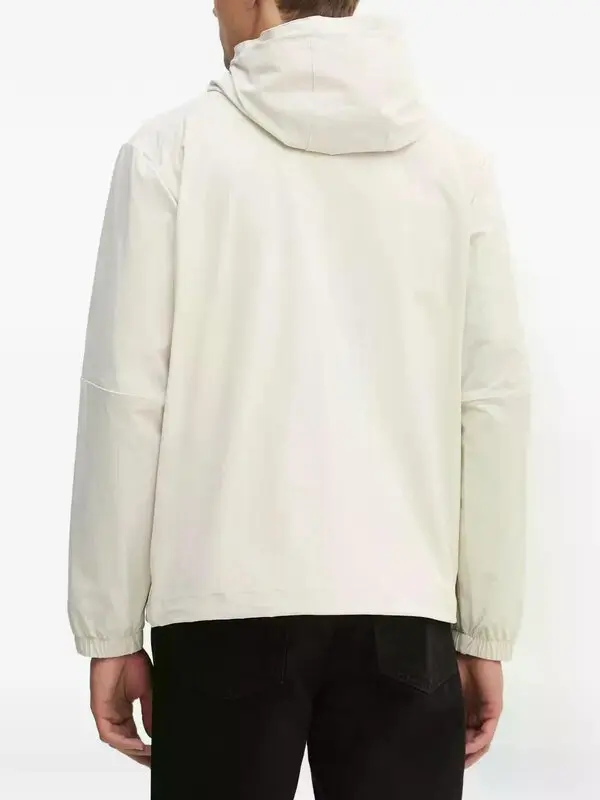 AERONAUTICA MILITARE Logo-embroidered Hooded Jacket