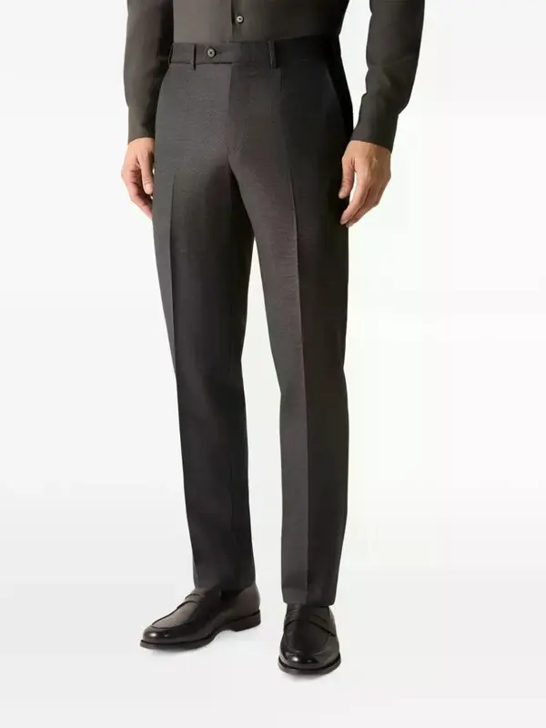Zegna Dark Trofeo Selection Wool Suit