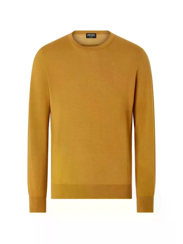 Zegna Cashseta Crew-neck Sweater