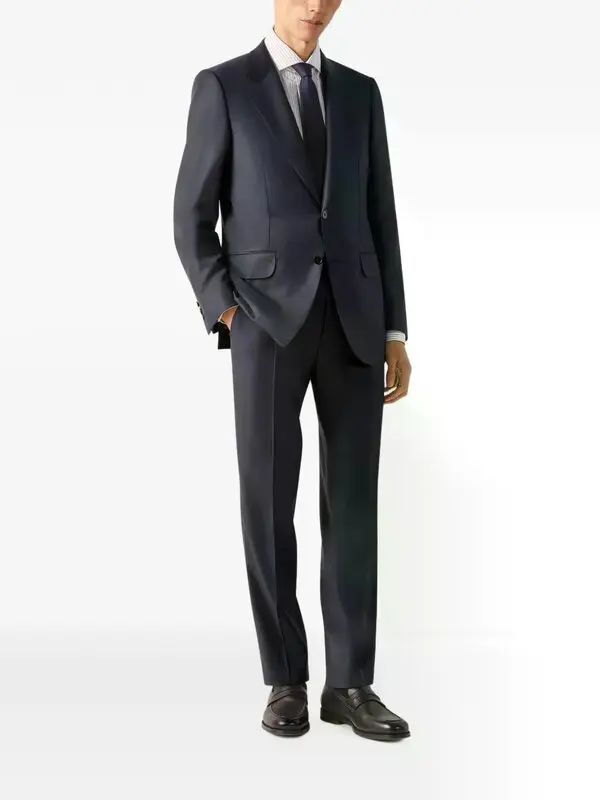 Zegna Dark Trofeo Selection Wool Suit