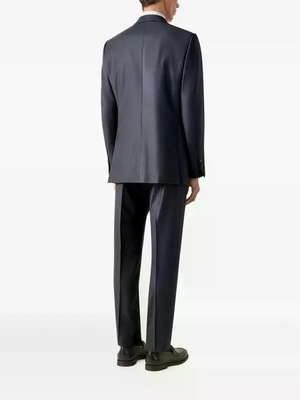 Zegna Dark Trofeo Selection Wool Suit
