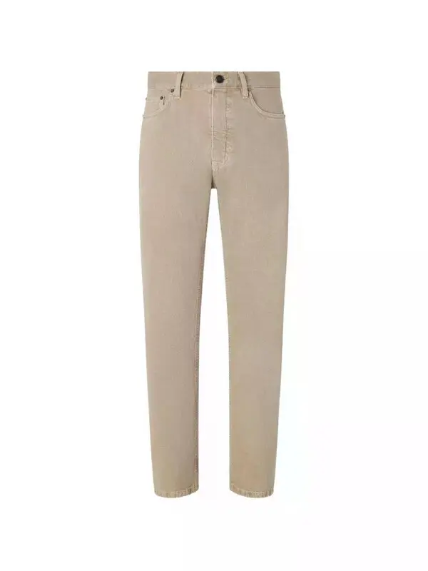 Zegna Light Taupe Cotton Roccia Pants