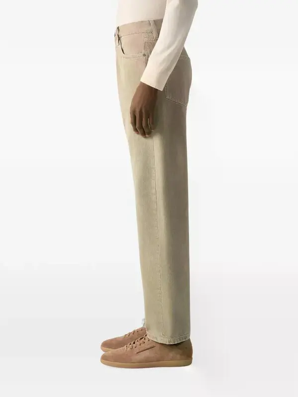 Zegna Light Taupe Cotton Roccia Pants