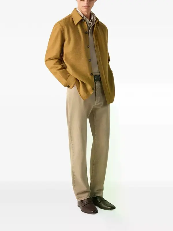 Zegna Multimélange Oasi Cashmere Overshirt