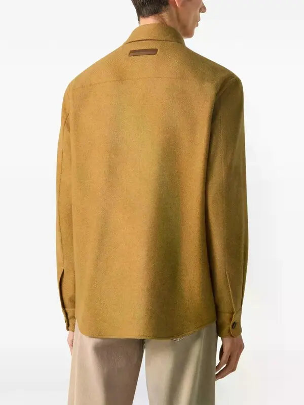 Zegna Multimélange Oasi Cashmere Overshirt