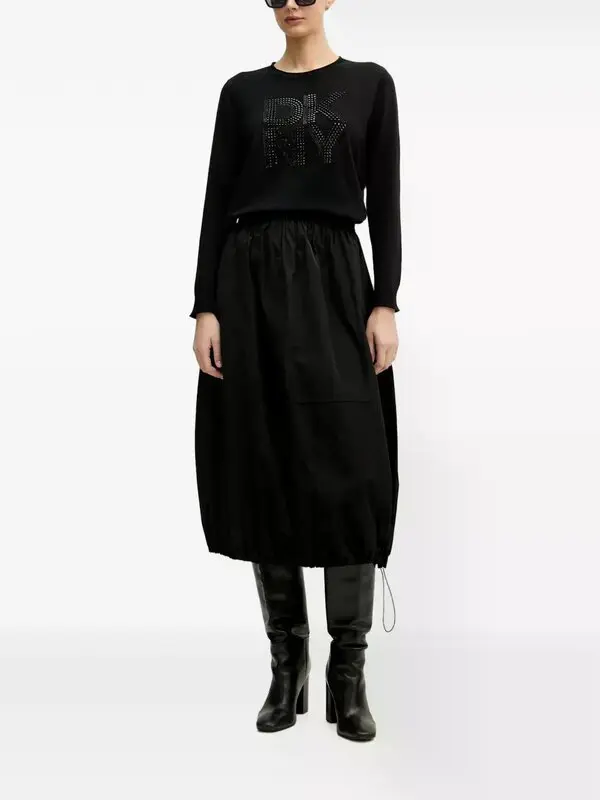 Dkny Embellished Knitted Jumper
