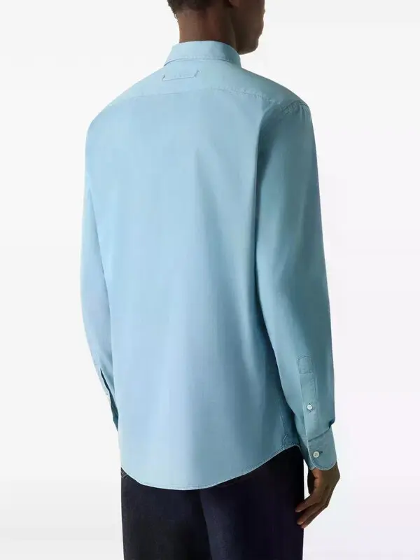 Zegna Light Cotton-denim Shirt