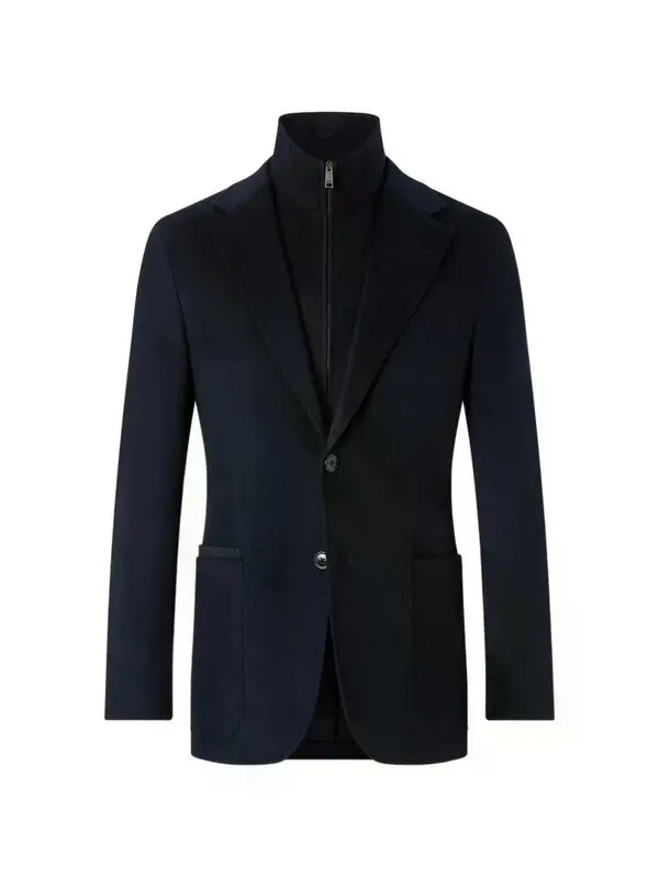 Zegna Navy Oasi Cashmere Jacket