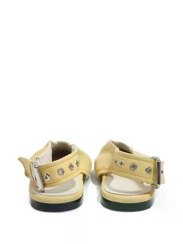 Bimba Y Lola Leather Slingback Ballerina