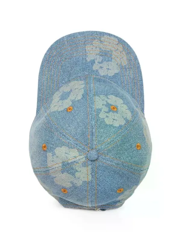 DENIM TEARS Wreath Denim Cap