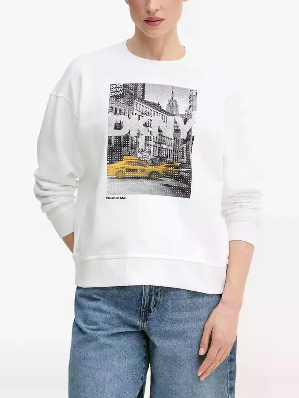 Dkny Graphic Print Sweatshirt