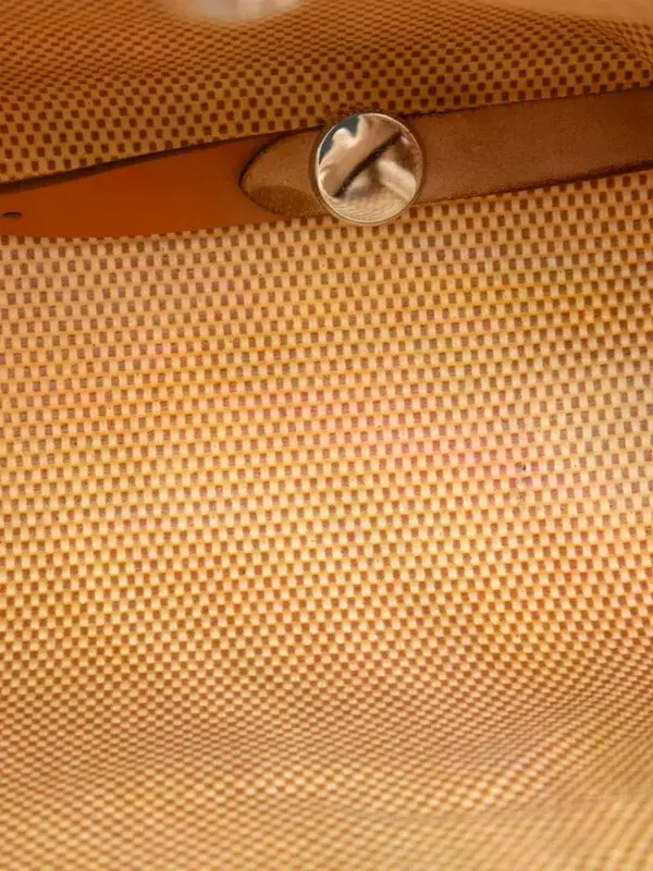 Hermès 2004 Toile Herbag Gm Backpack