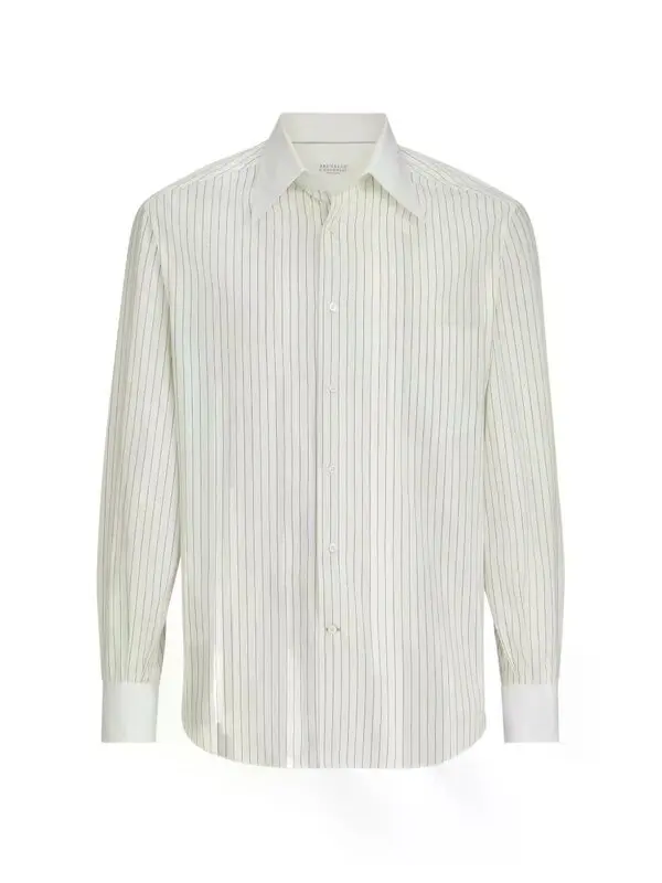 Brunello Cucinelli Striped Shirt