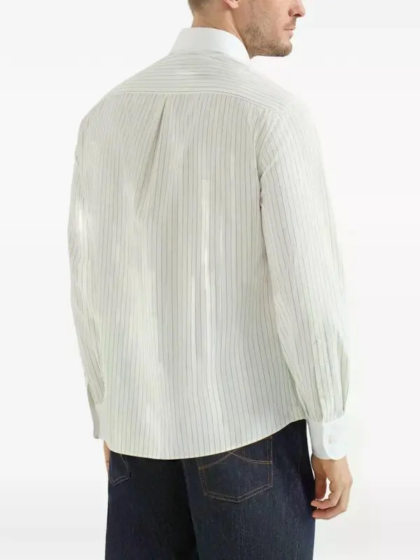 Brunello Cucinelli Striped Shirt