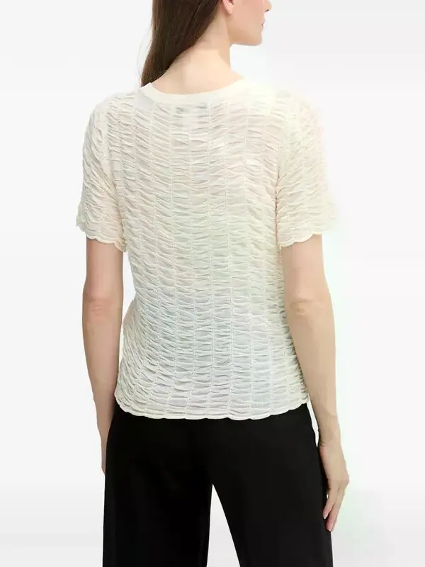 Dkny Textured Short-sleeved T-shirt