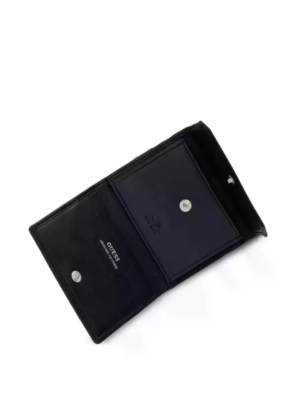 Guess Perforated Leather Wallet
