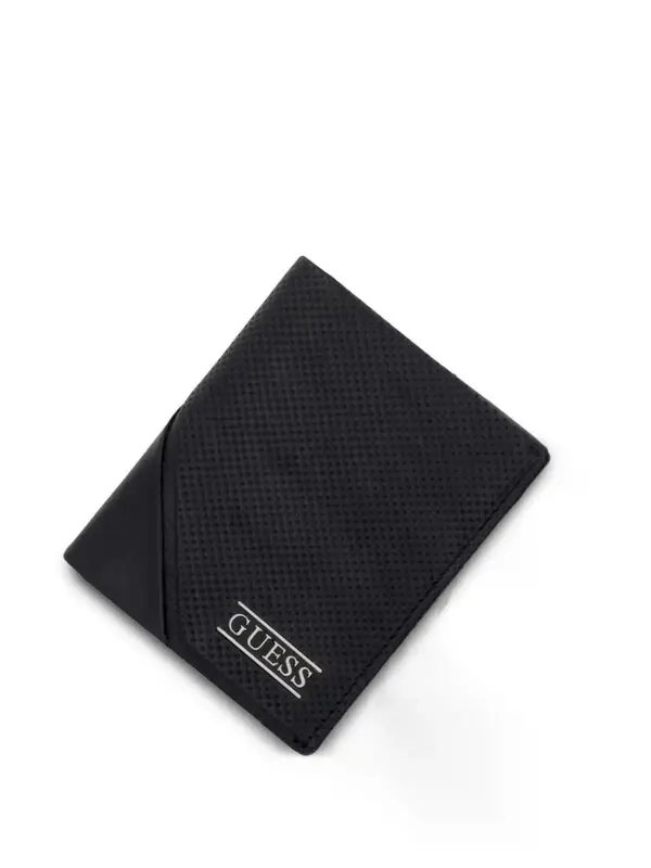 Guess Perforated Leather Wallet
