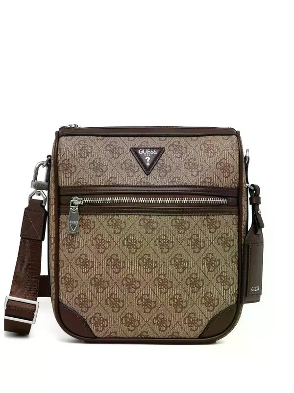 Guess Milano Monogram-print Crossbody Bag
