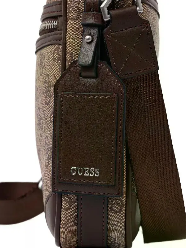 Guess Milano Monogram-print Crossbody Bag