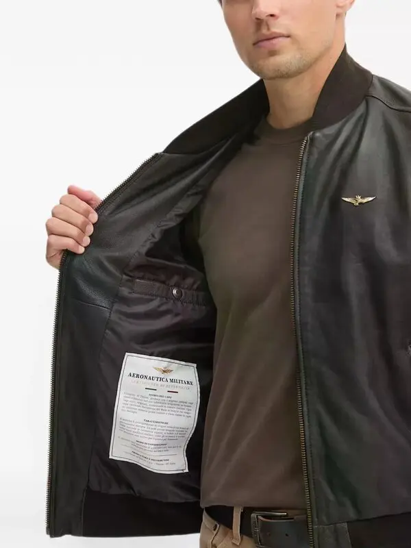 AERONAUTICA MILITARE Logo-plaque Jacket