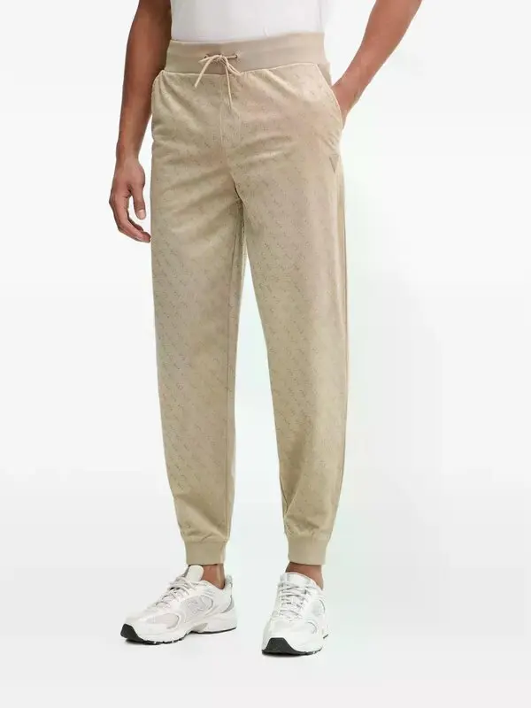 Guess Monogram-pattern Track Pants