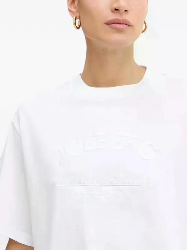 Iceberg Logo-embroidered T-shirt