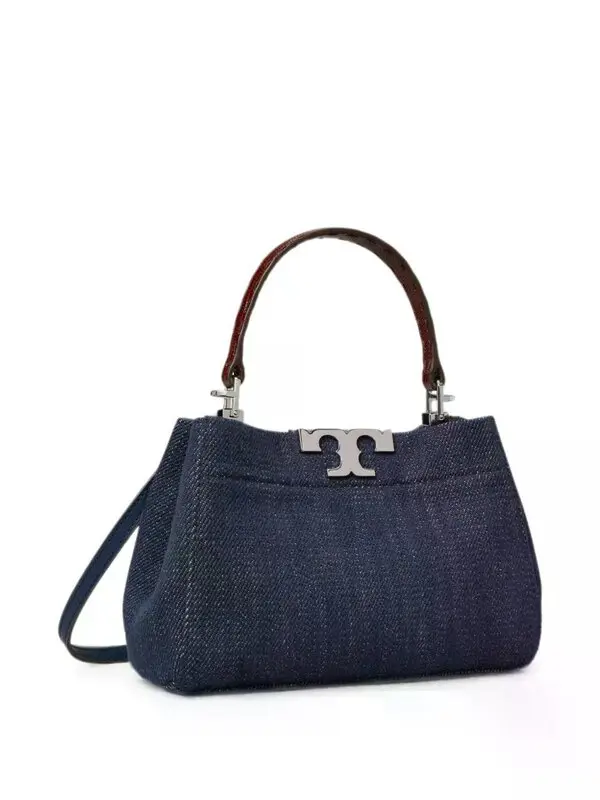 Tory Burch Mini Eleanor Denim Satchel
