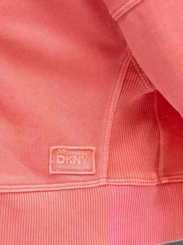 Dkny Zip Crop Hoodie