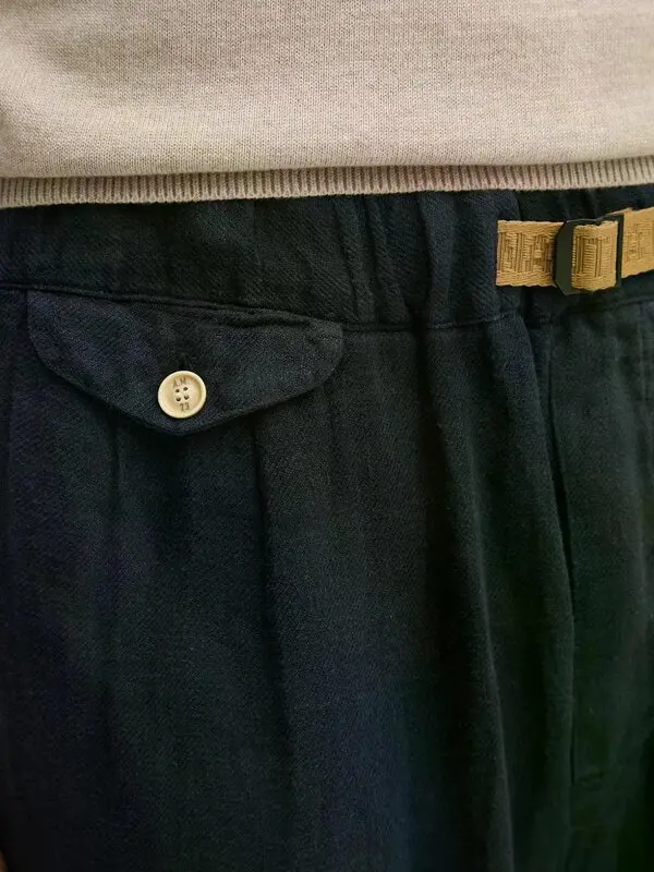 AERONAUTICA MILITARE Logo-embroidered Trousers