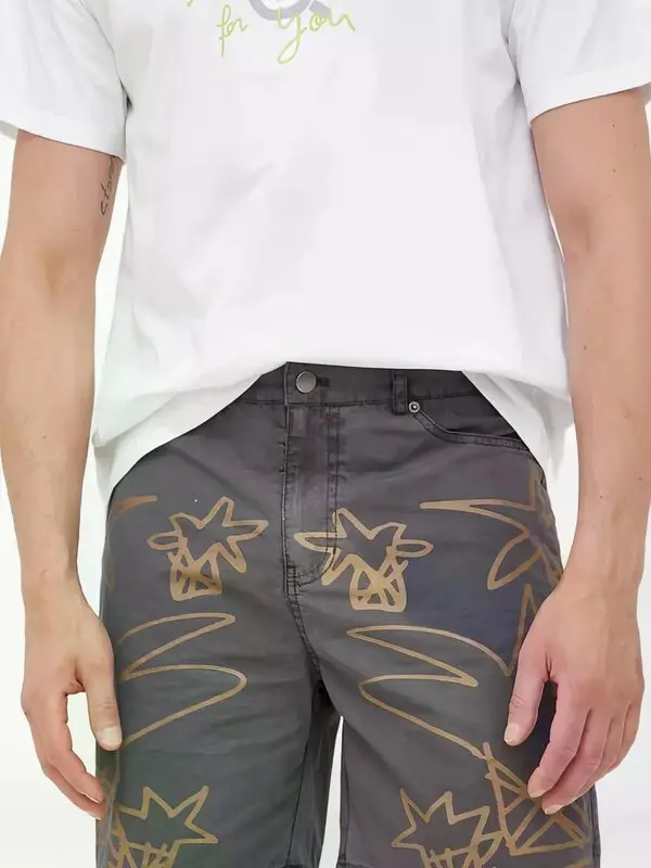 Desigual Graphic Print Shorts