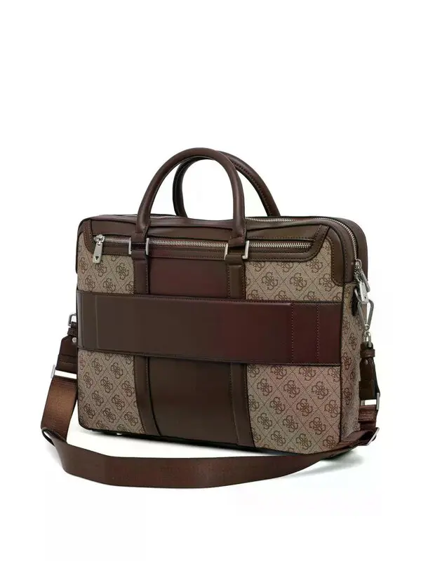 Guess Milano Logo-print Briefcase