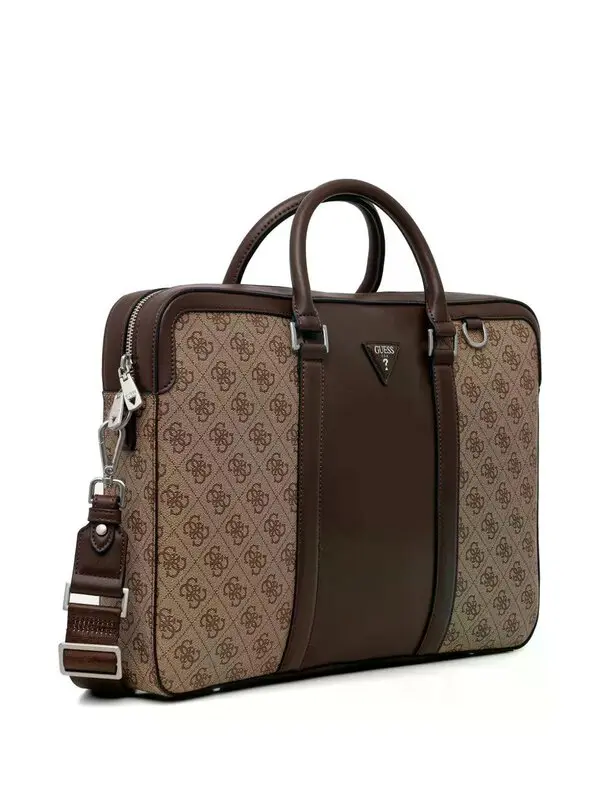 Guess Milano Logo-print Briefcase