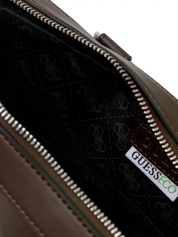 Guess Milano Logo-print Briefcase