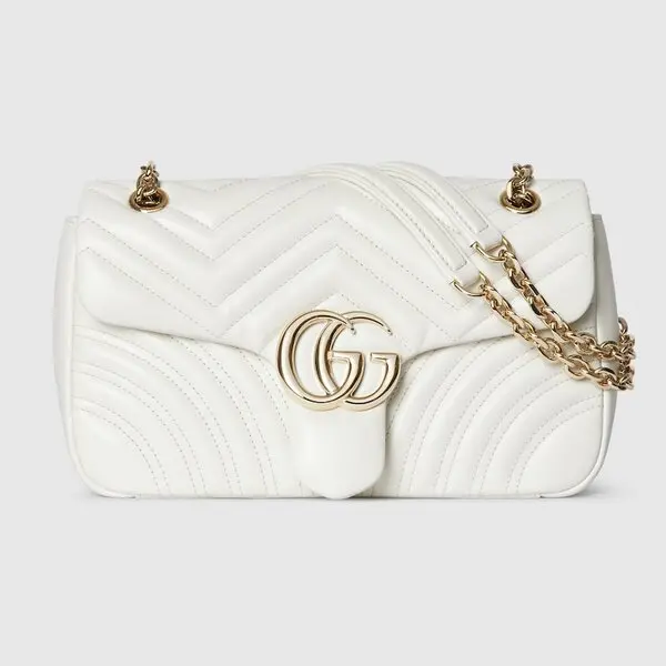 Gucci Gg Marmont Medium Shoulder Bag In Leather