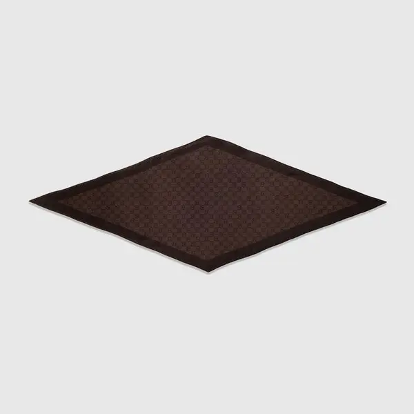 Gucci Printed Silk Twill Diamond Scarf