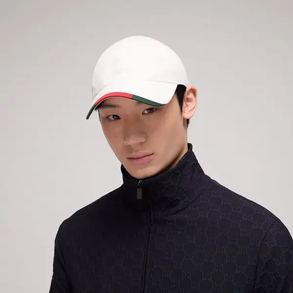 Gucci Cotton Canvas Baseball Hat