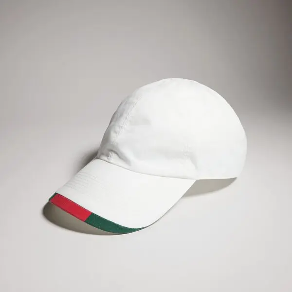 Gucci Cotton Canvas Baseball Hat
