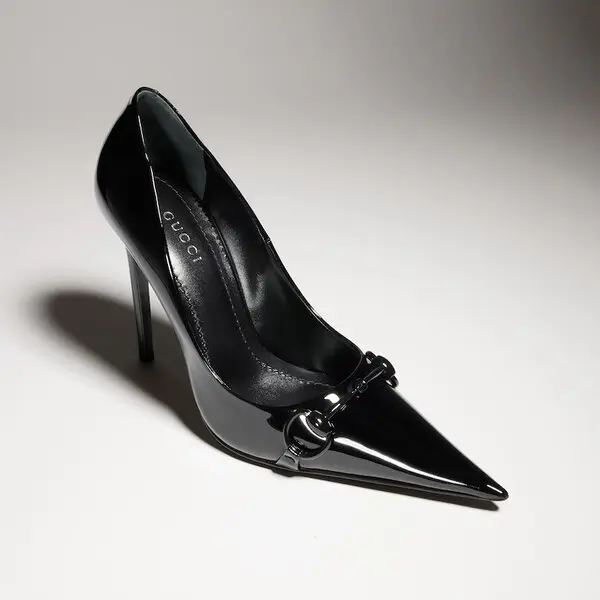 Gucci Donna Pump Leather - Black