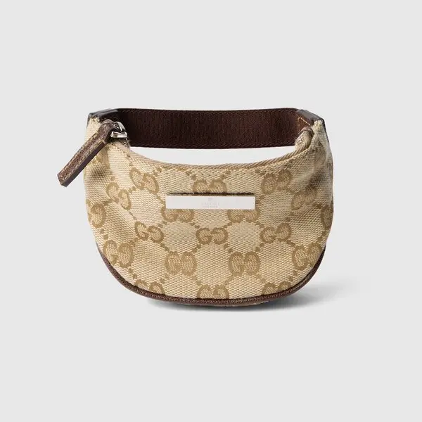 Gucci Tag Mini Coin Purse Gg Canvas