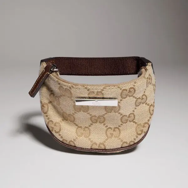 Gucci Tag Mini Coin Purse Gg Canvas