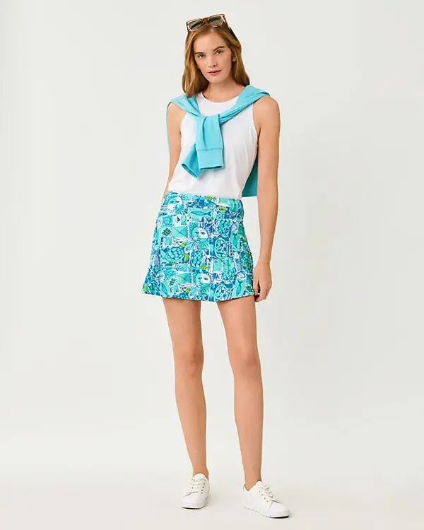 Lilly Pulitzer® Upf 50+ Luxletic Zadora High Rise Skort - Mint