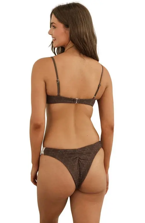 DIPPIN DAISY'S Cassis Underwire Bikini Top - Brunette