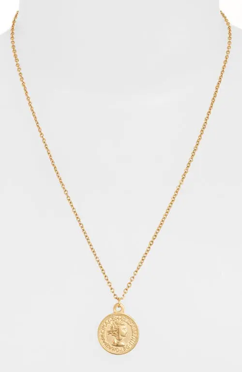 ELLIE VAIL JEWELRY Genesis Coin Pendant Necklace