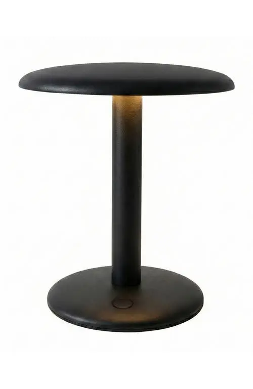 BRIGHTECH Zeno 7" Portable Led Table Lamp - Black