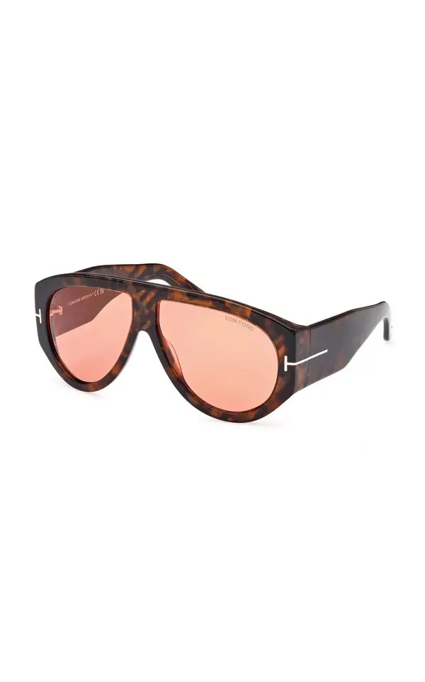 TOM FORD Bronson Acetate Sunglasses - Pink