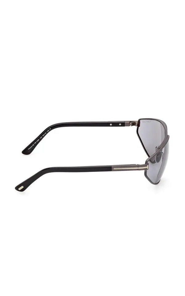 TOM FORD Parker Aviator-frame Metal Sunglasses