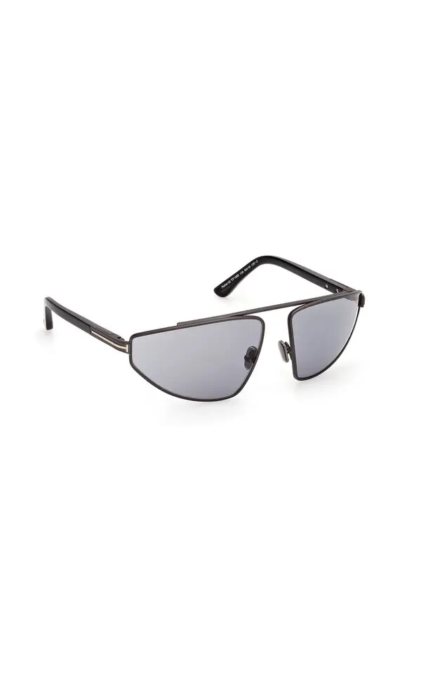 TOM FORD Parker Aviator-frame Metal Sunglasses