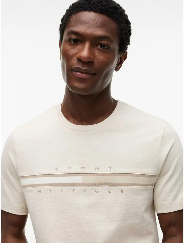 Tommy Hilfiger Tonal Flag Logo T-shirt