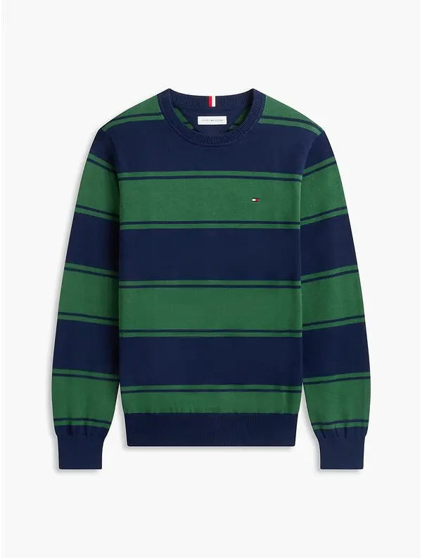 Tommy Hilfiger Striped Crewneck Sweater