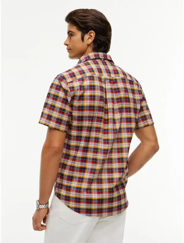 Tommy Hilfiger Regular Fit Plaid Oxford Shirt